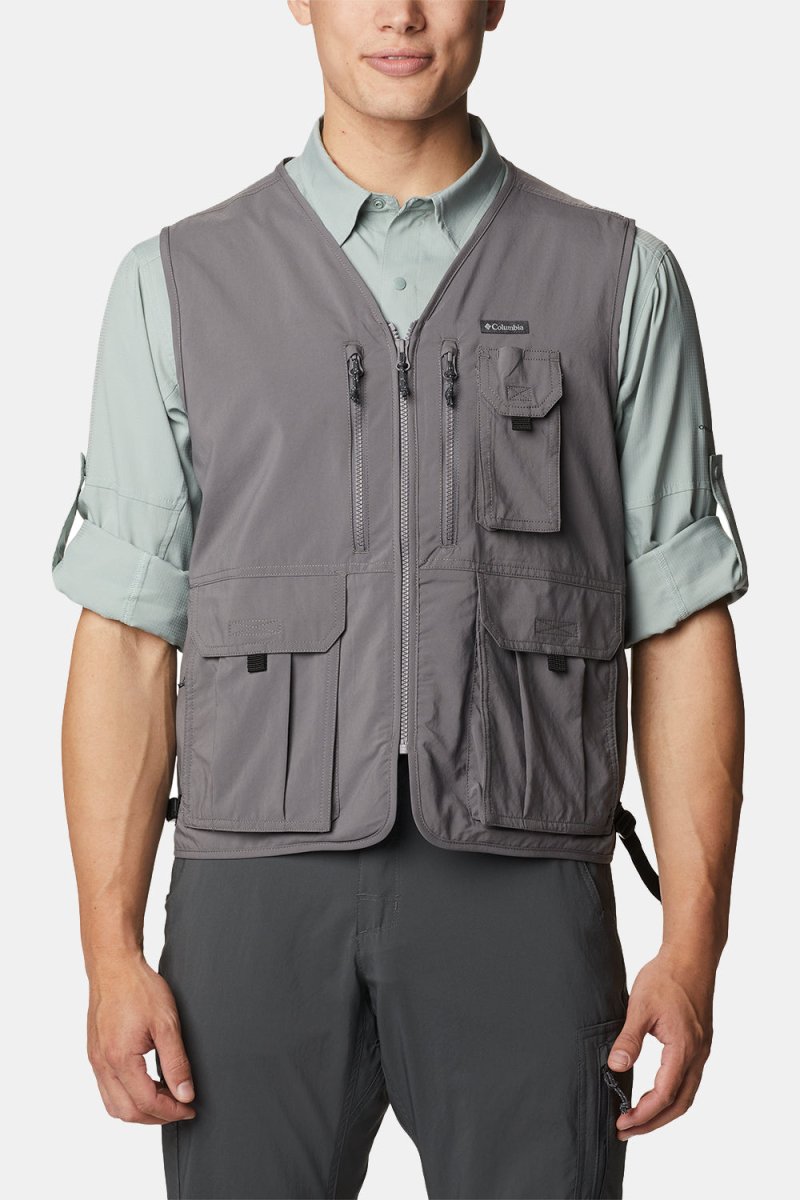 Columbia Silver Ridge Utility Vest (City Grey) – Number Six
