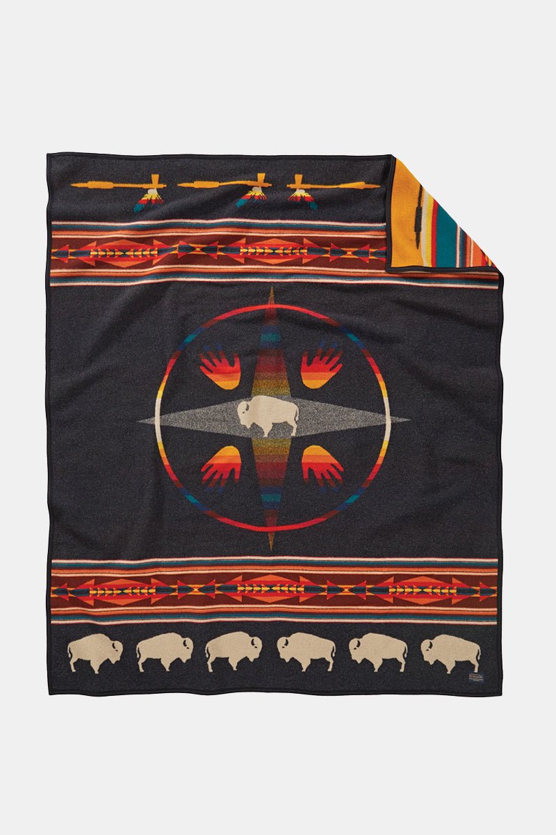 Pendleton PWM Unnapped Jacquard Robe (Big Medicine Oxford) – Number Six